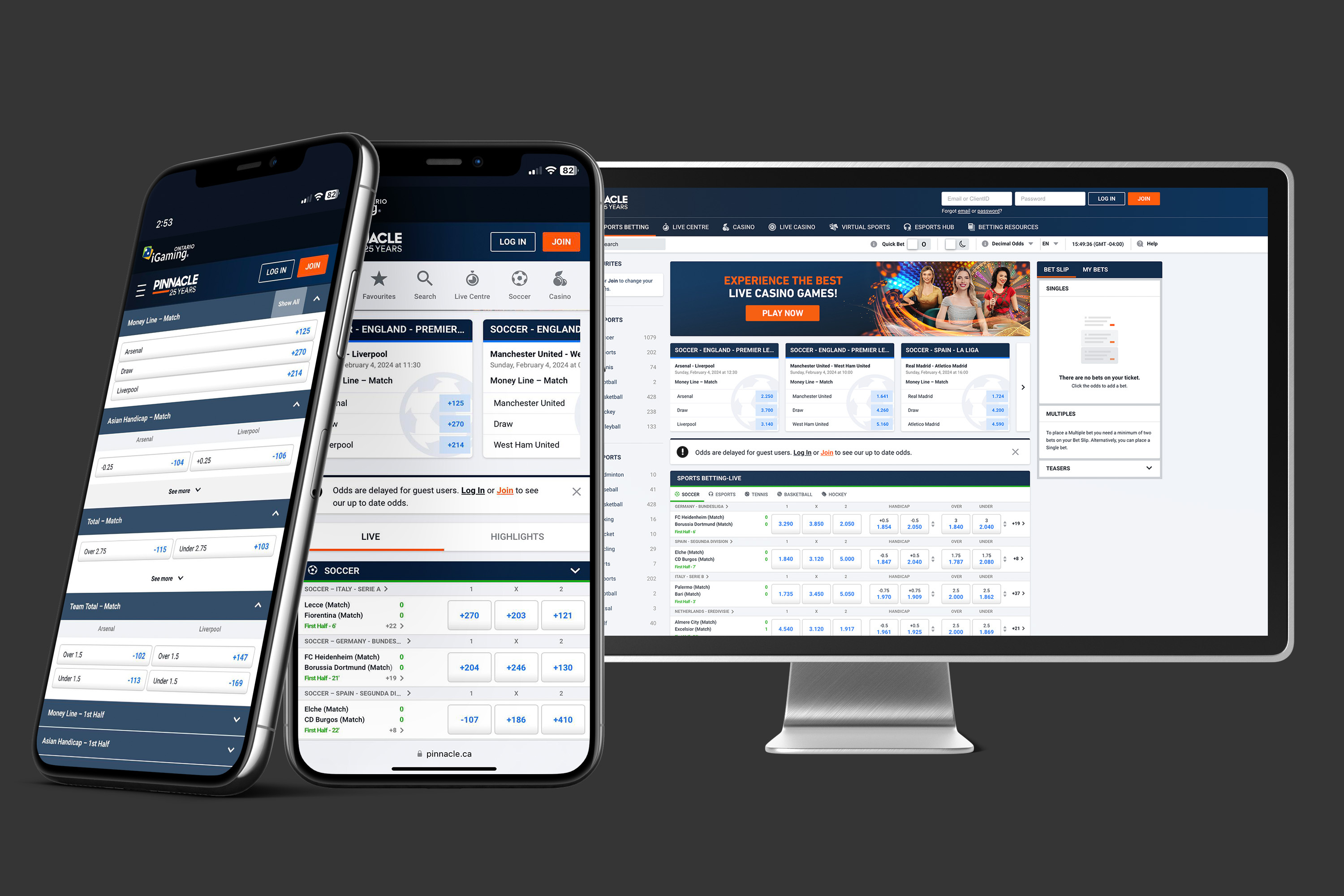 Pinnacle Sportsbook Review & Analysis April, 2025 | Odds Shark