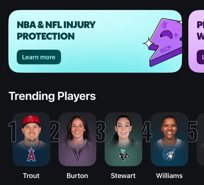 Betr App Review January, 2026 | Odds Shark